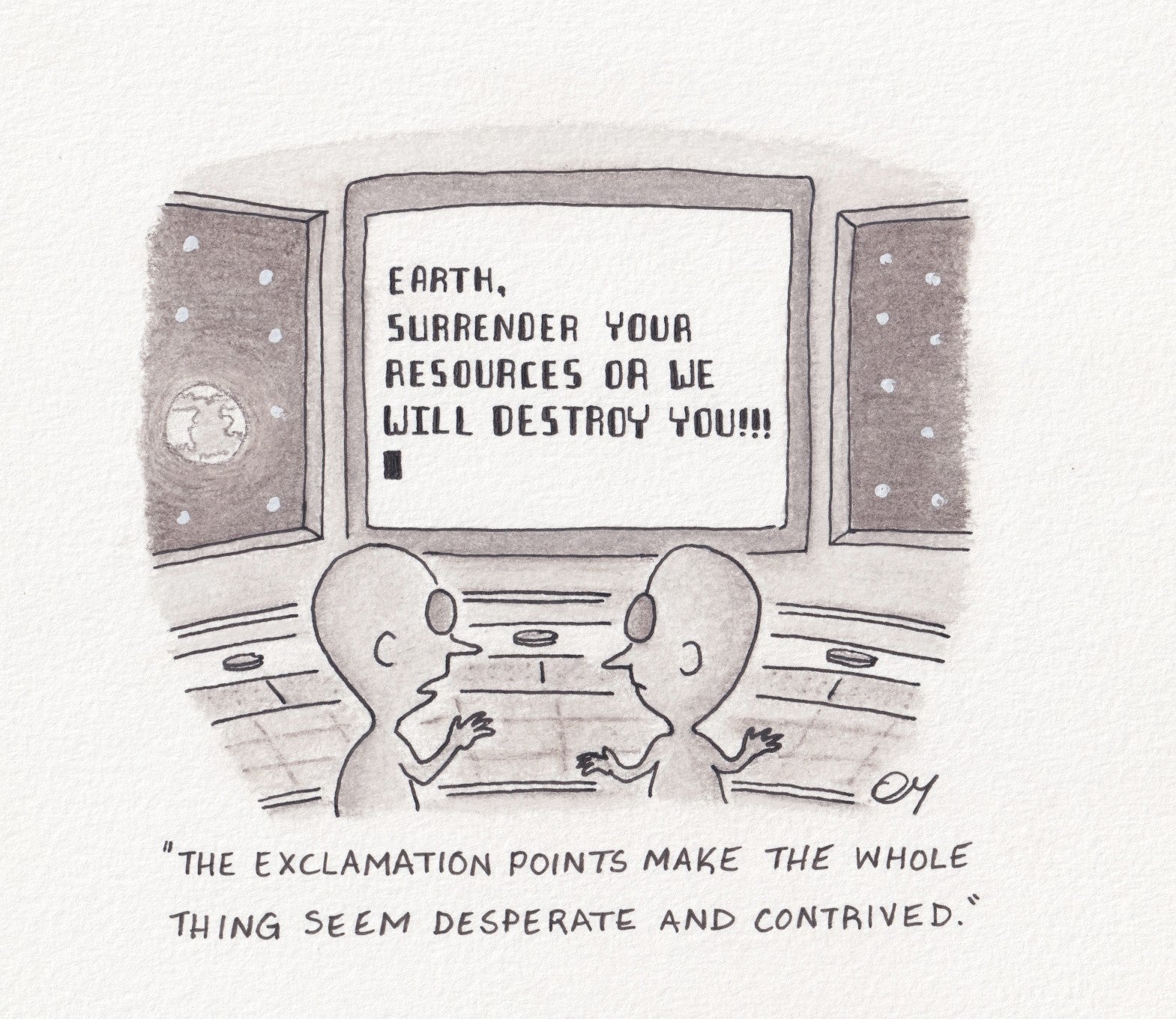 Alien Message – Curated Cartoons