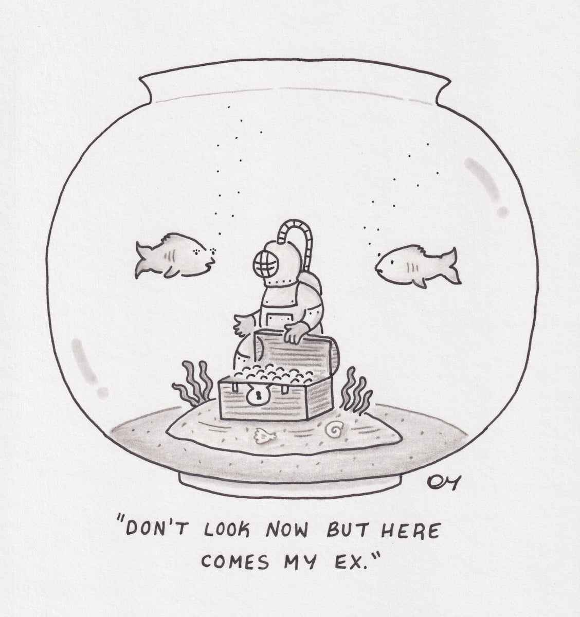 Here Comes My Ex – Curated Cartoons