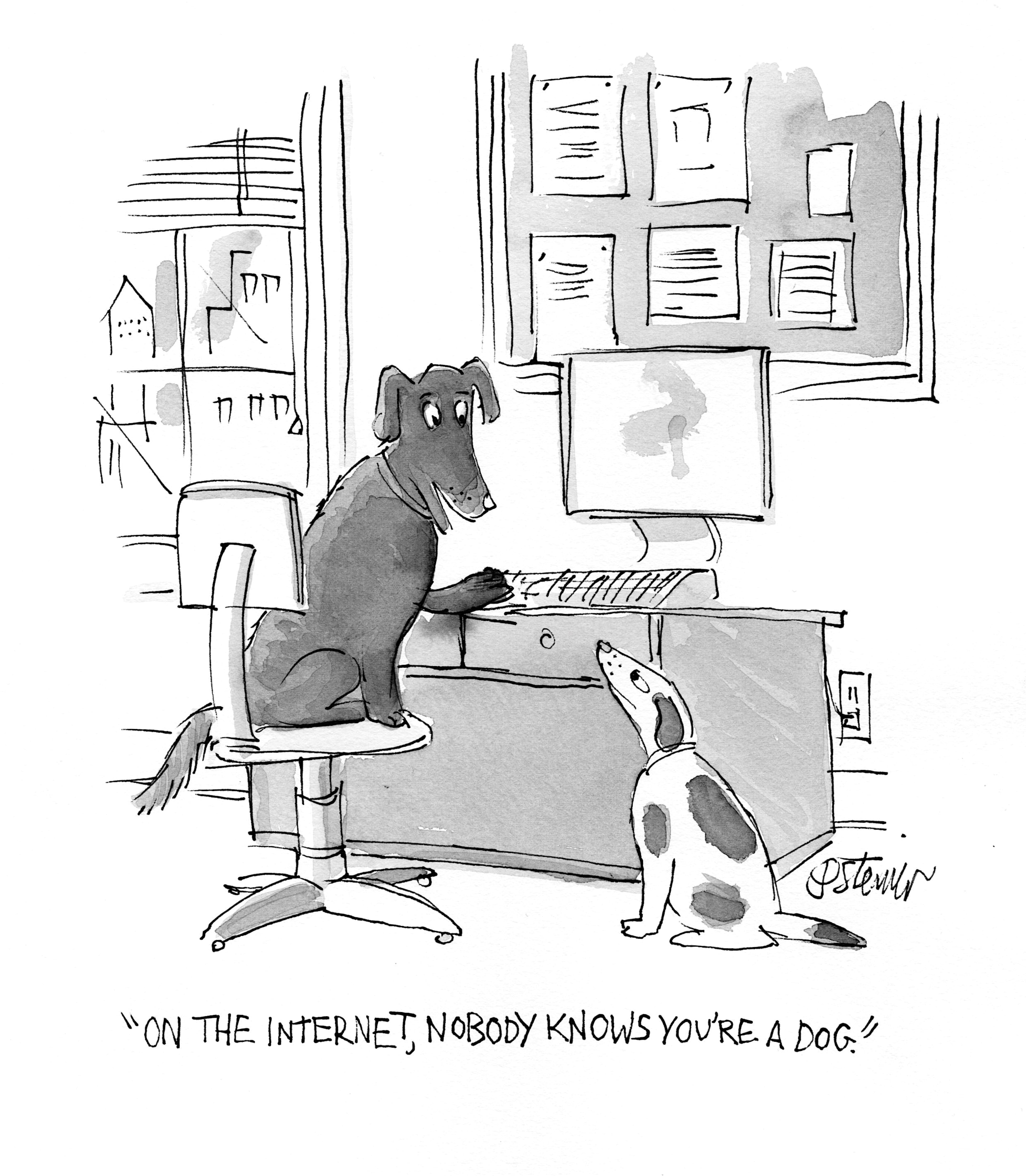On the Internet... – Curated Cartoons
