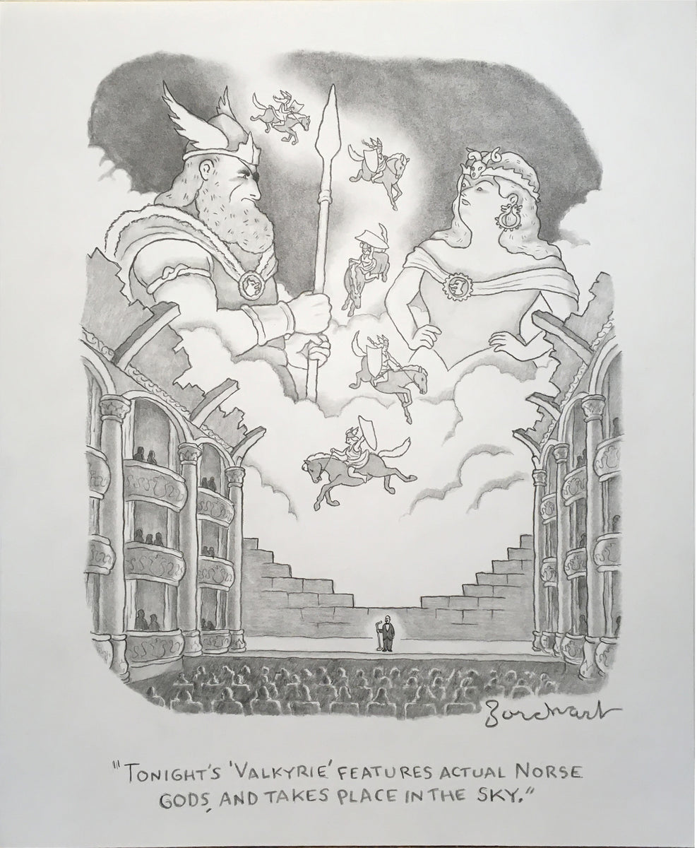 Valkyries | Original And Unique New Yorker Magazine Cartoon Art ...