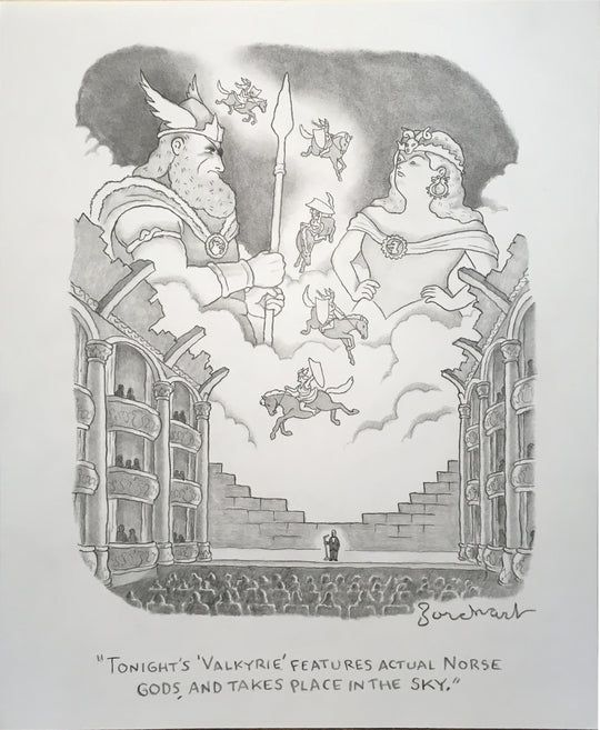 Valkyries | Original And Unique New Yorker Magazine Cartoon Art ...