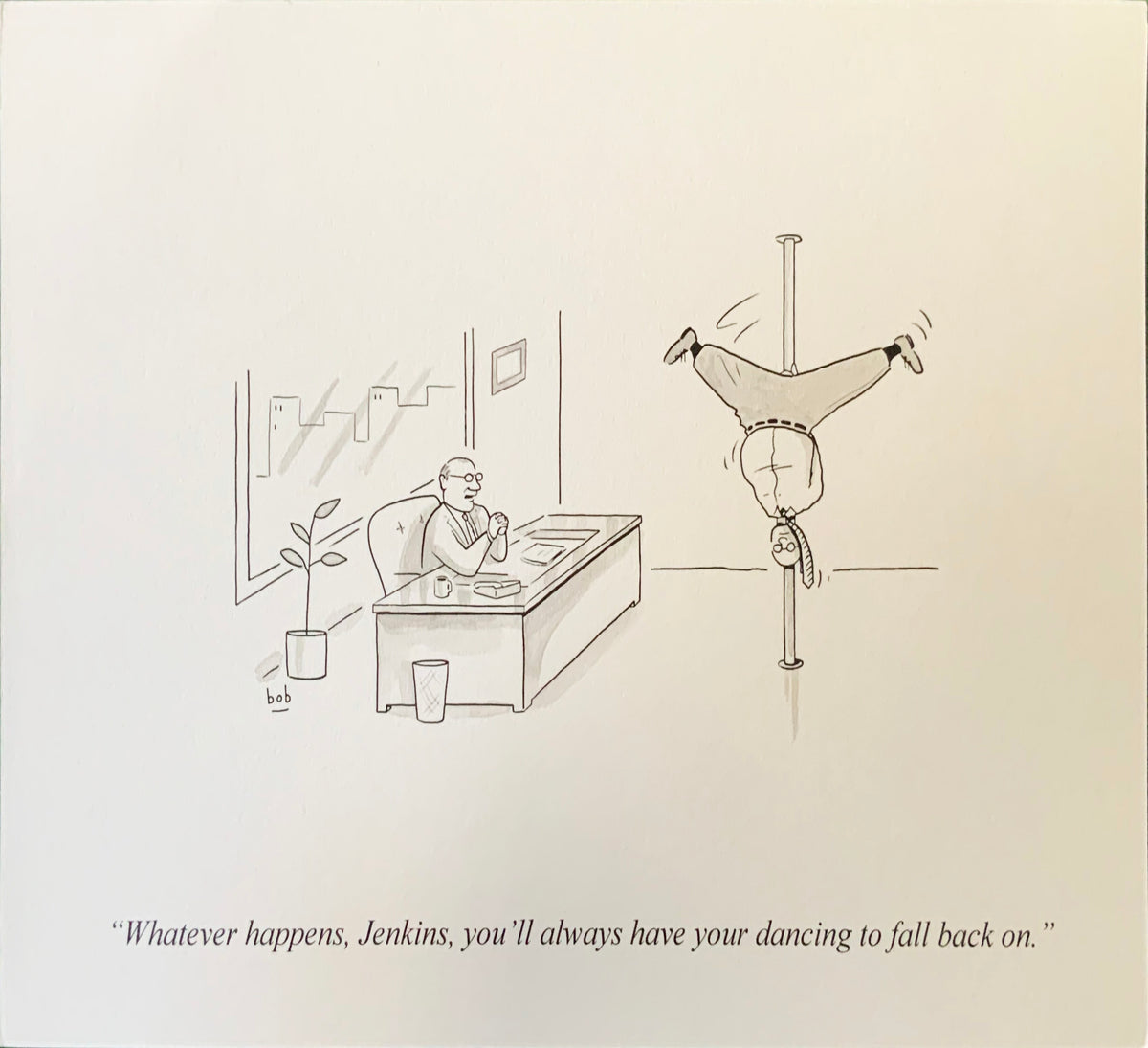 Fall Back on Dancing | Original And Unique New Yorker Magazine Cartoon ...