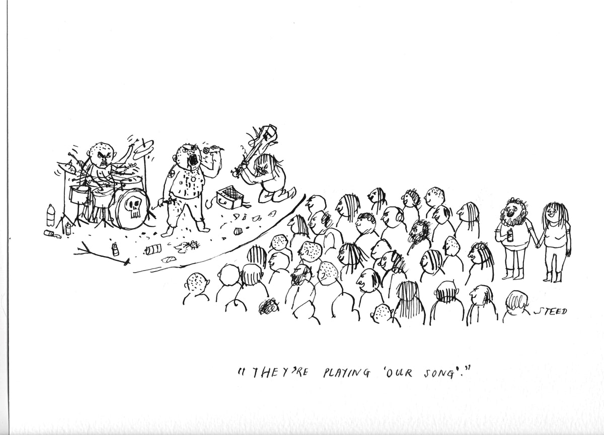 Playing Our Song | Original And Unique New Yorker Magazine Cartoon Art ...