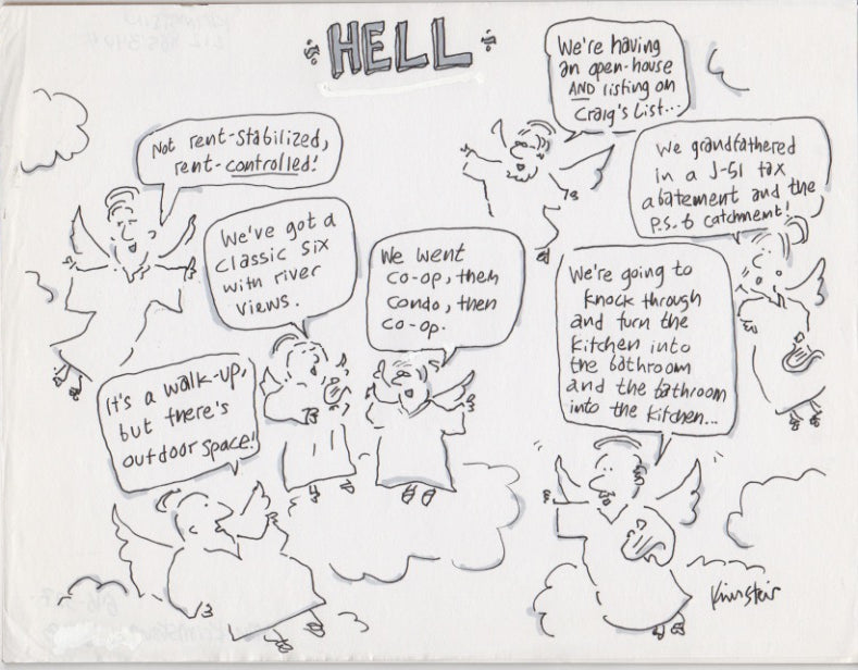 Hell | Original And Unique New Yorker Magazine Cartoon Art – Curated ...
