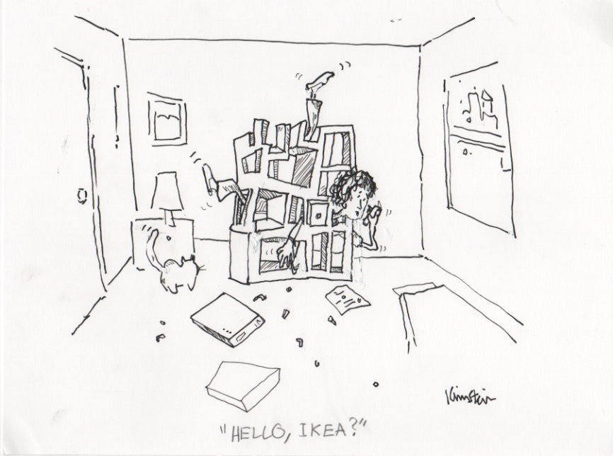 Hello, Ikea? | Original And Unique New Yorker Magazine Cartoon Art ...