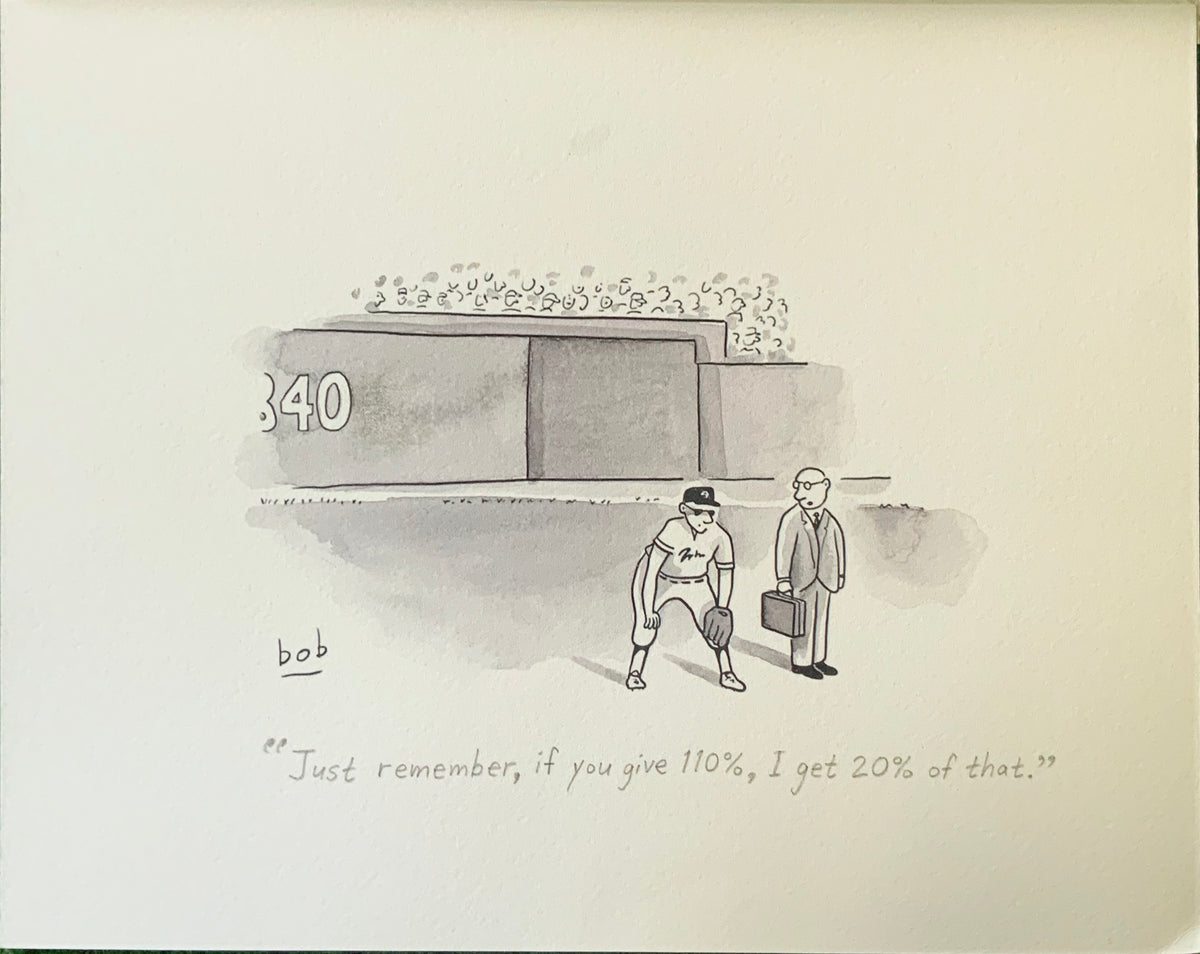 Baseball Agent | Original And Unique New Yorker Magazine Cartoon Art ...