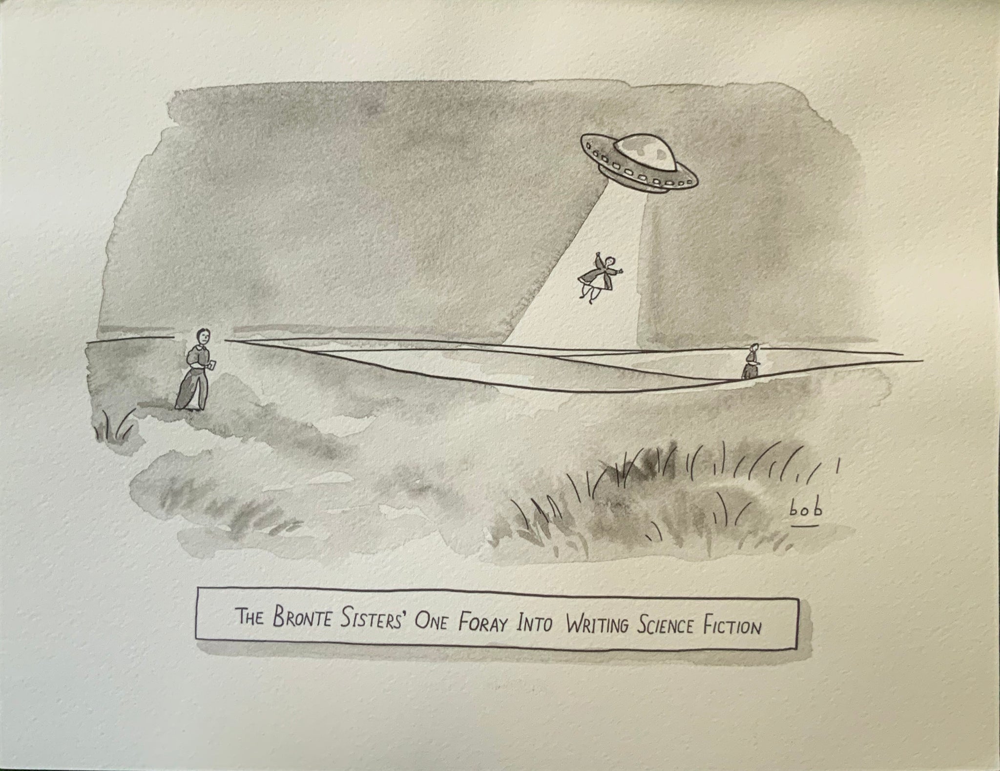 Sci Fi Writing | Original And Unique New Yorker Magazine Cartoon Art ...