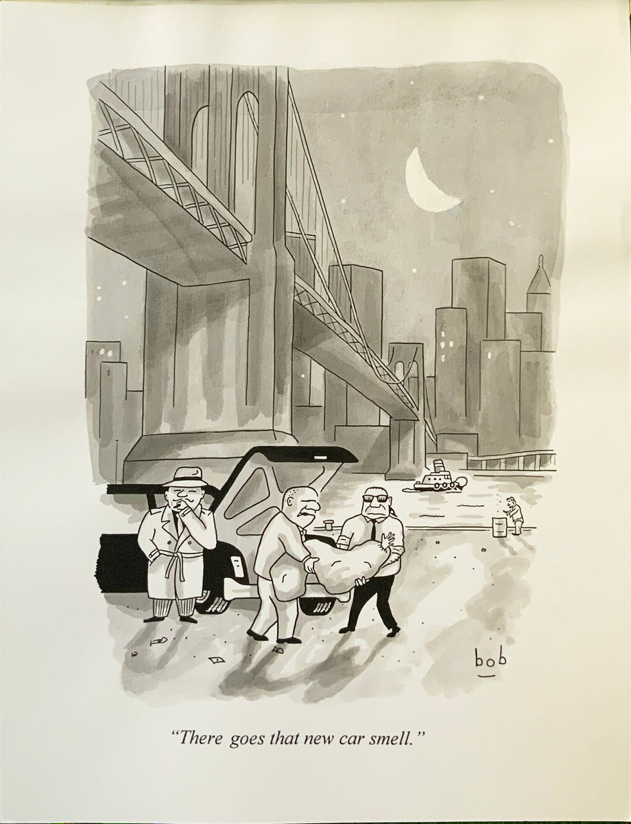 New Car Smell | Original And Unique New Yorker Magazine Cartoon Art ...