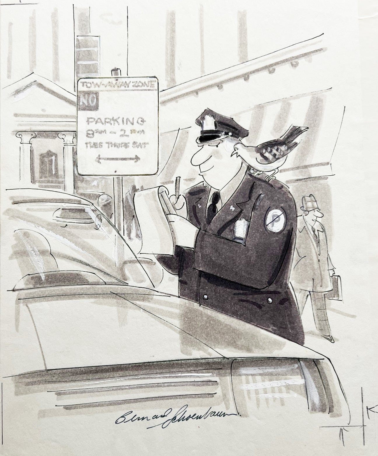 Expired Meters | Original And Unique New Yorker Magazine Cartoon Art ...