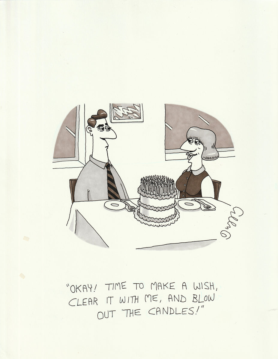 Make a Wish | Original And Unique New Yorker Magazine Cartoon Art ...