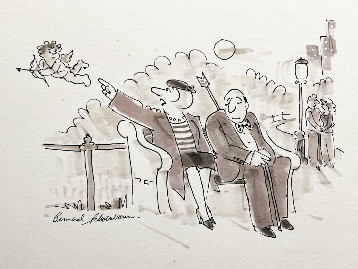 Cupid Booster Shot | Original And Unique New Yorker Magazine Cartoon ...