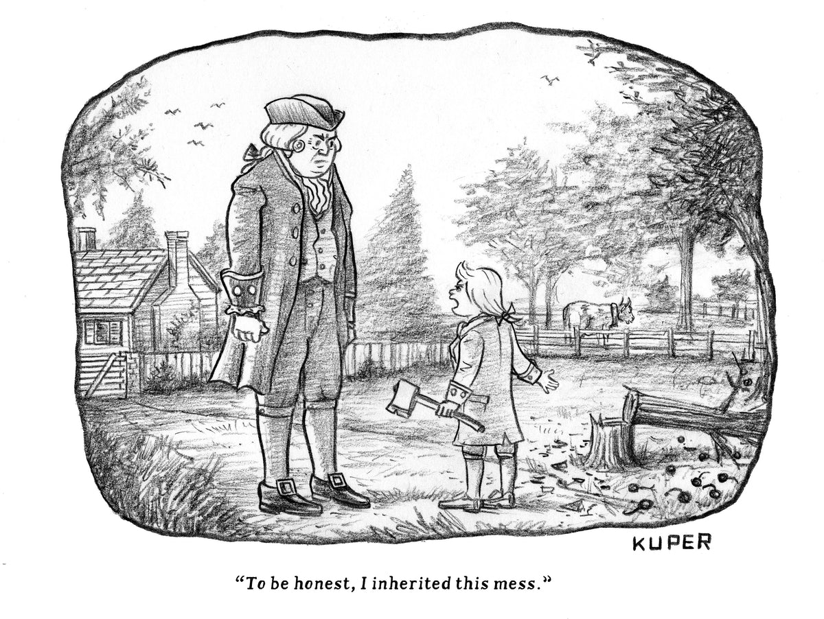 Cherry Tree | Original And Unique New Yorker Magazine Cartoon Art ...