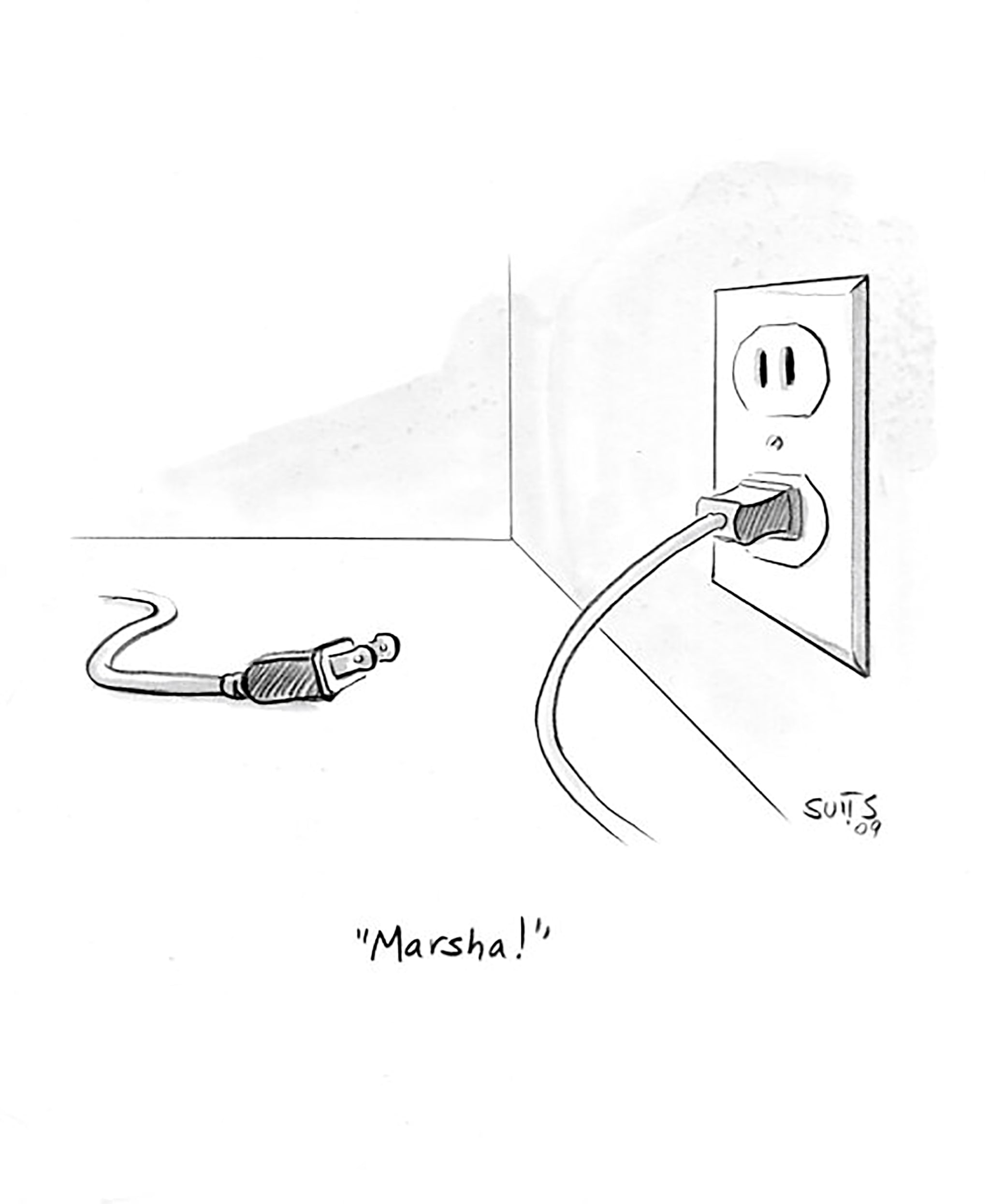 Marsha! | Original And Unique New Yorker Magazine Cartoon Art – Curated ...