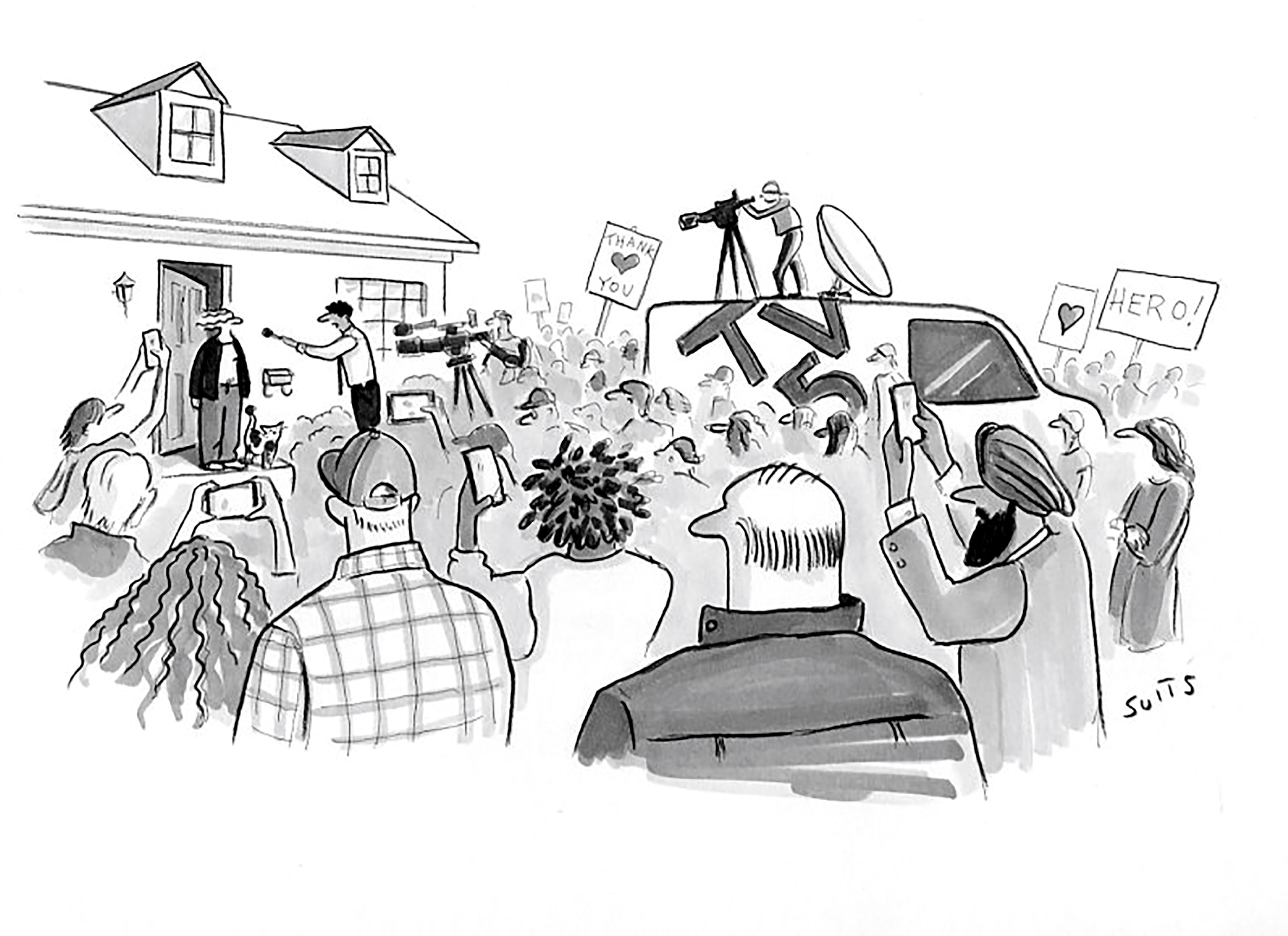 Twitter Famous | Original And Unique New Yorker Magazine Cartoon Art ...