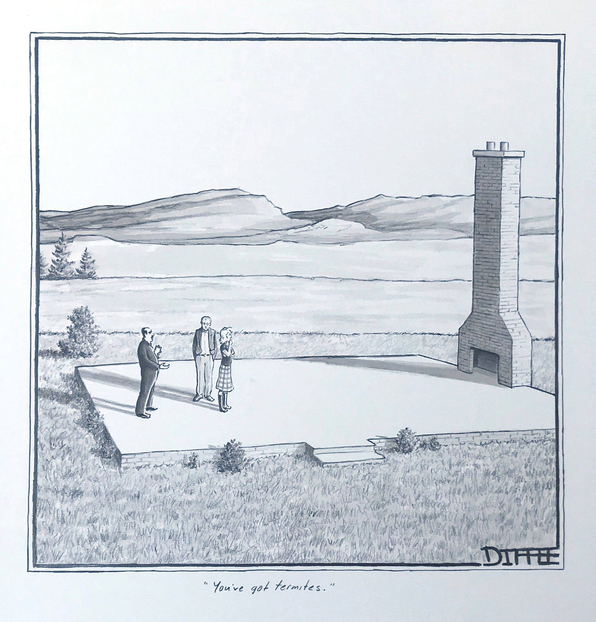 You've Got Termites | Original And Unique New Yorker Magazine Cartoon ...