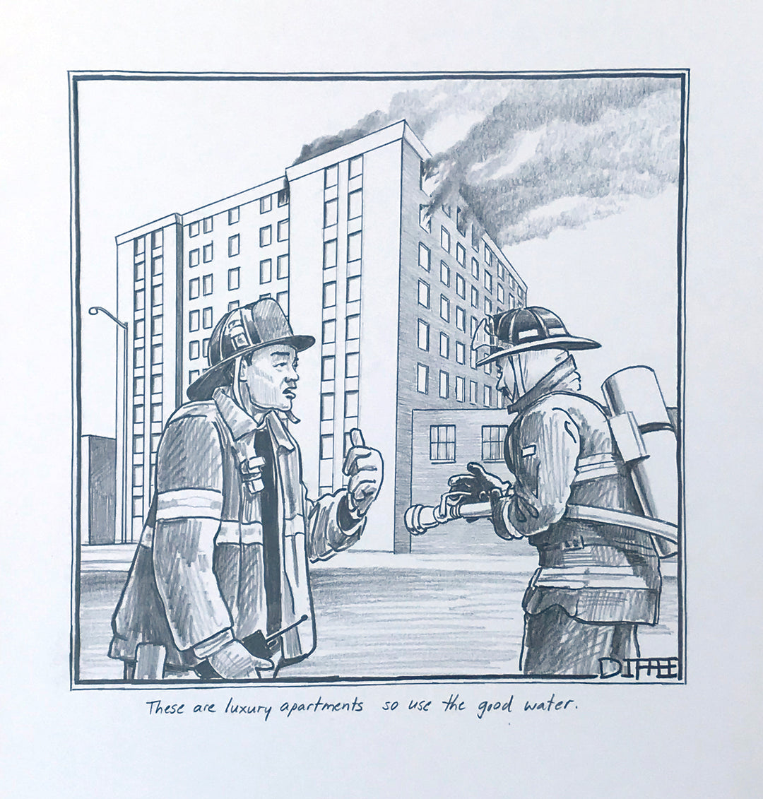 Use The Good Water | Original And Unique New Yorker Magazine Cartoon ...