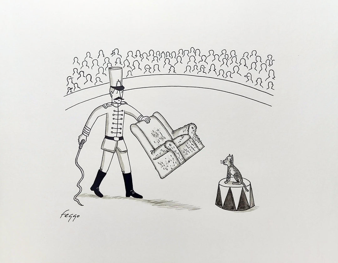 Circus Cat Tamer – Curated Cartoons