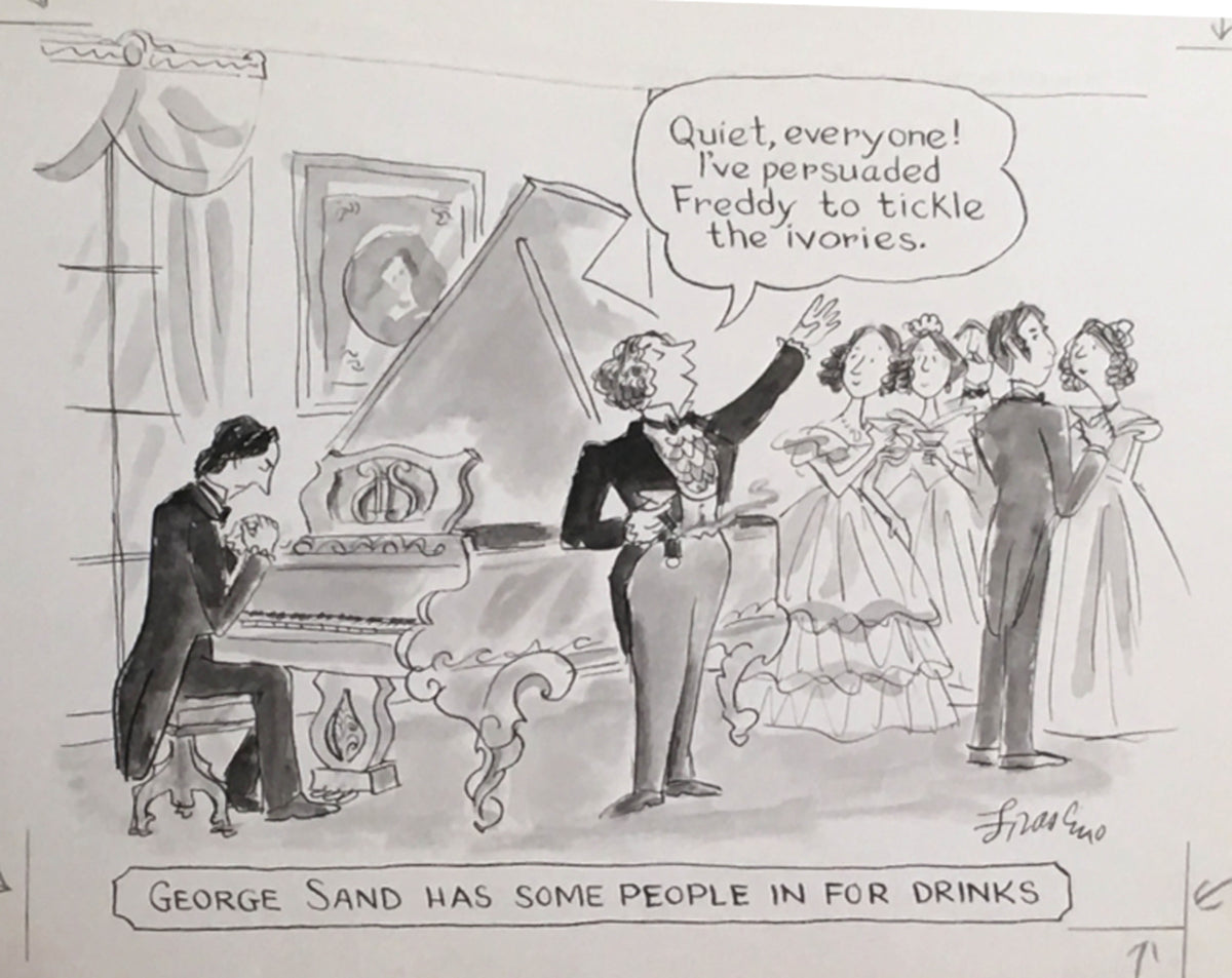 George Sand | Original And Unique New Yorker Magazine Cartoon Art ...