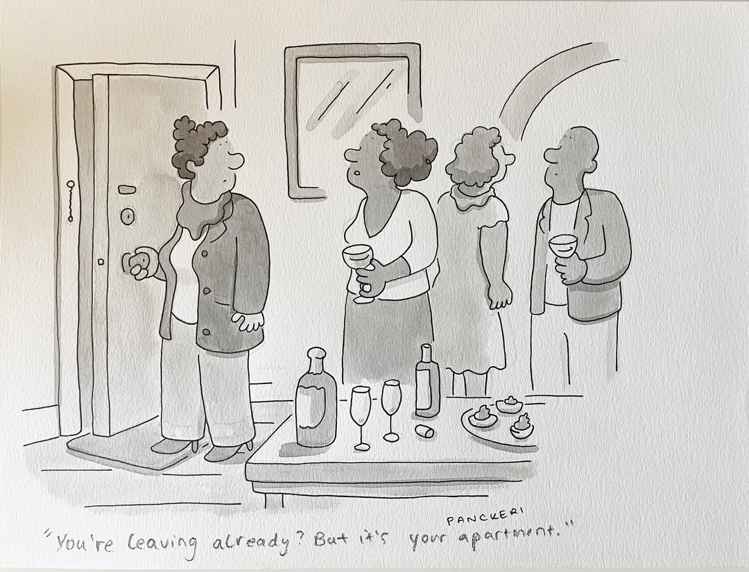 Leaving Already – Curated Cartoons