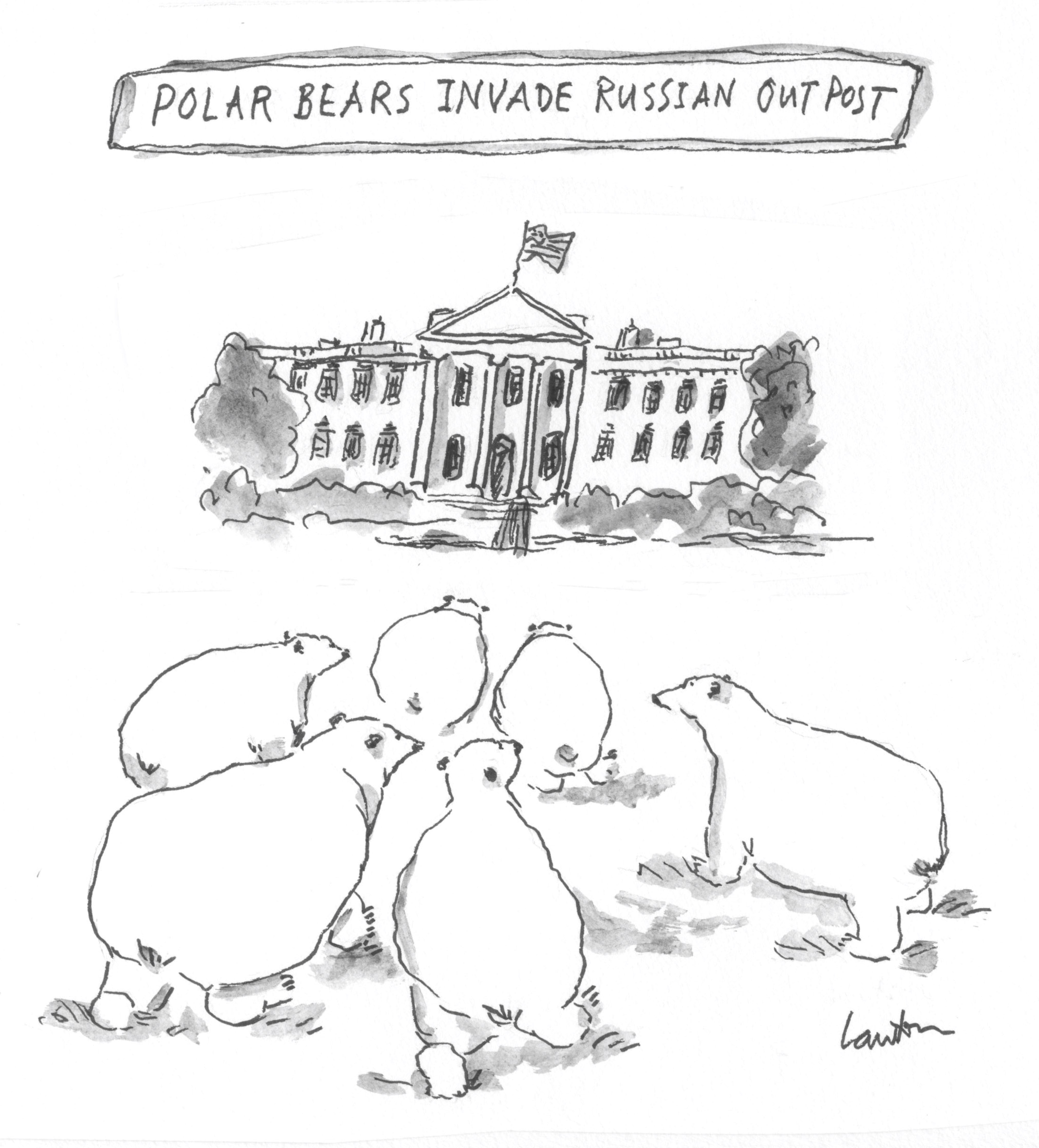 Polar Bears Invade Russian Outpost – Curated Cartoons