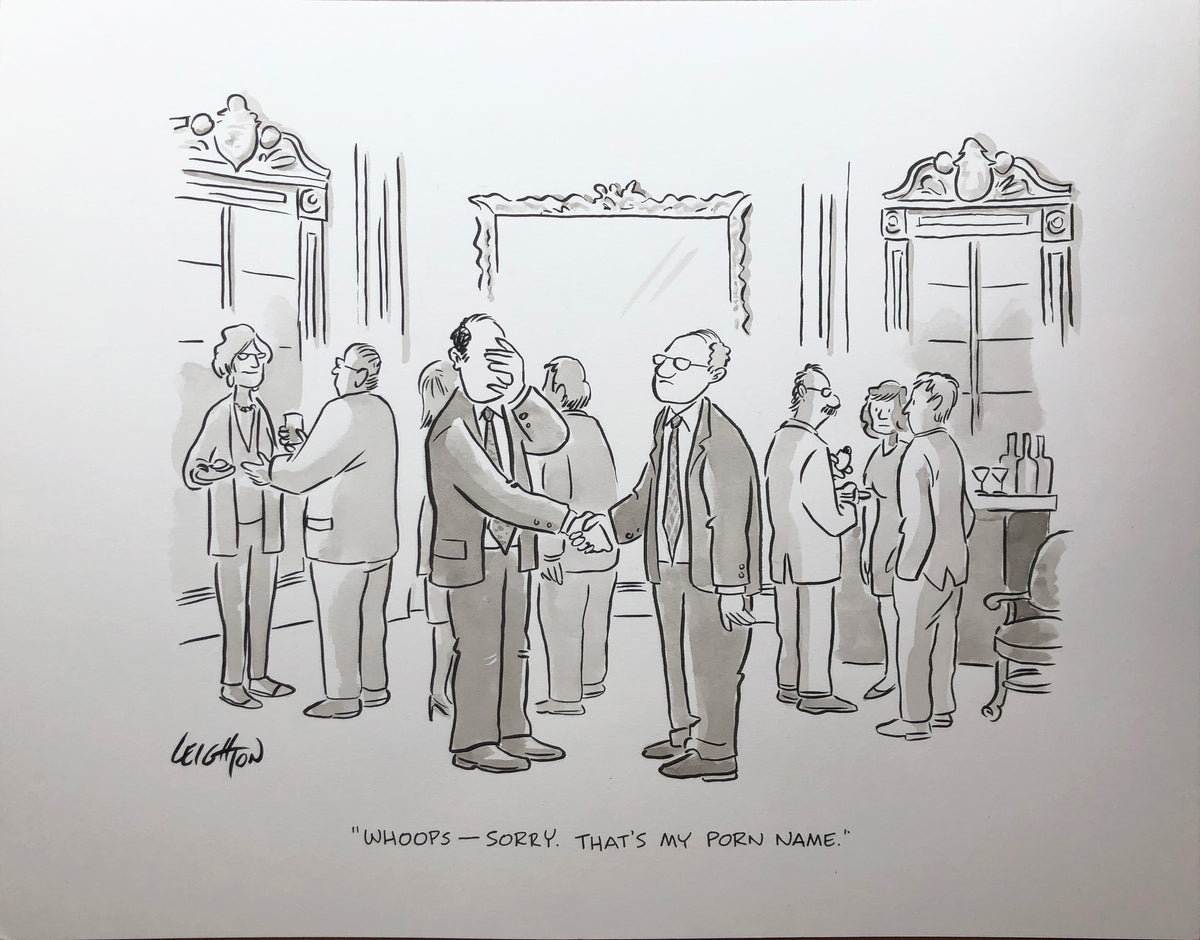 Porn Name | Original And Unique New Yorker Magazine Cartoon Art ...