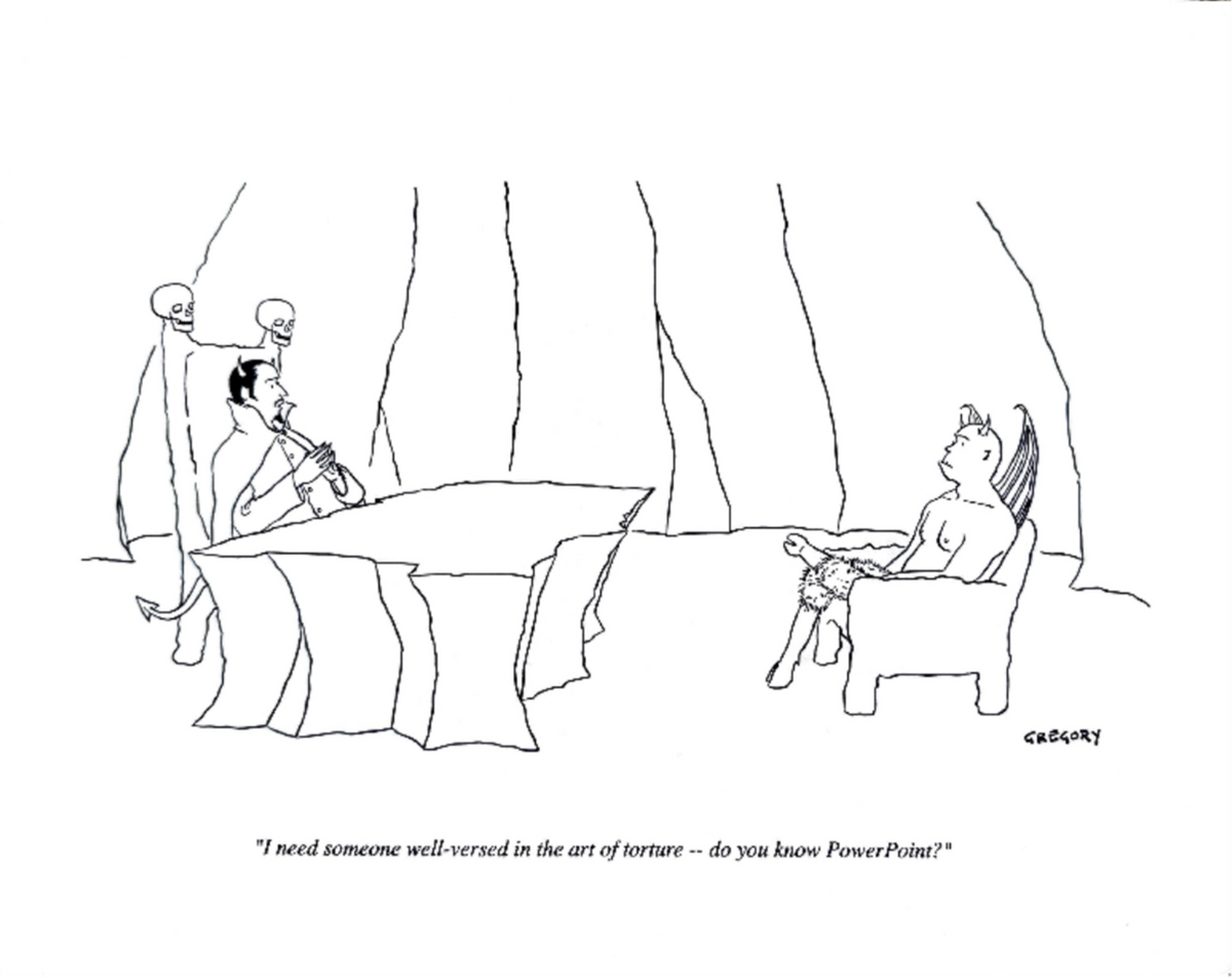 Power Point | Original And Unique New Yorker Magazine Cartoon Art ...