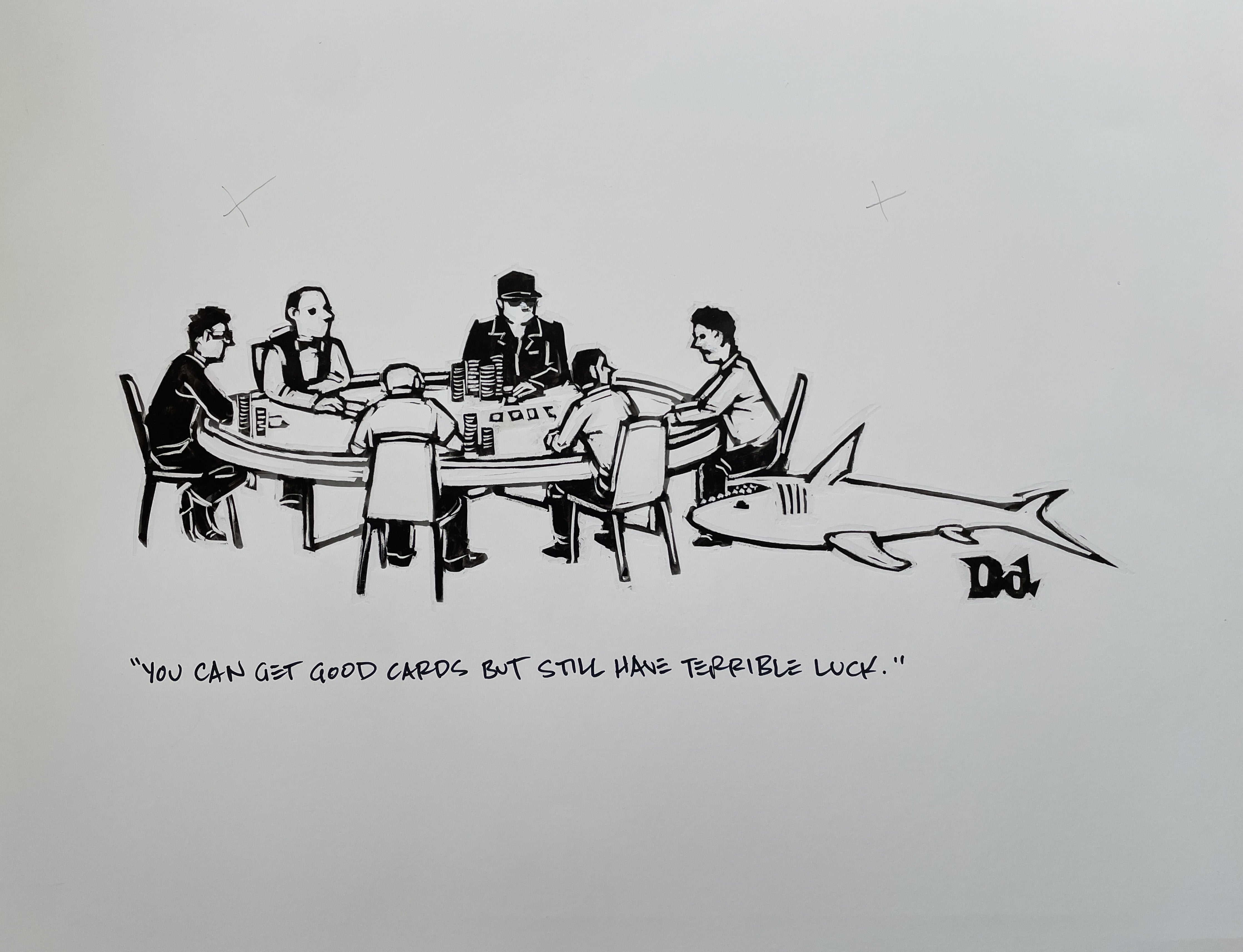 Terrible Luck | Original And Unique New Yorker Magazine Cartoon Art ...