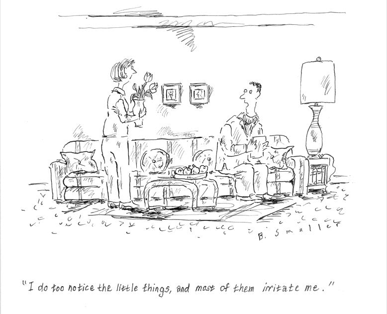 The Little Things | Original And Unique New Yorker Magazine Cartoon ...