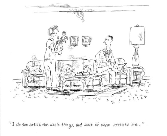 The Little Things | Original And Unique New Yorker Magazine Cartoon ...