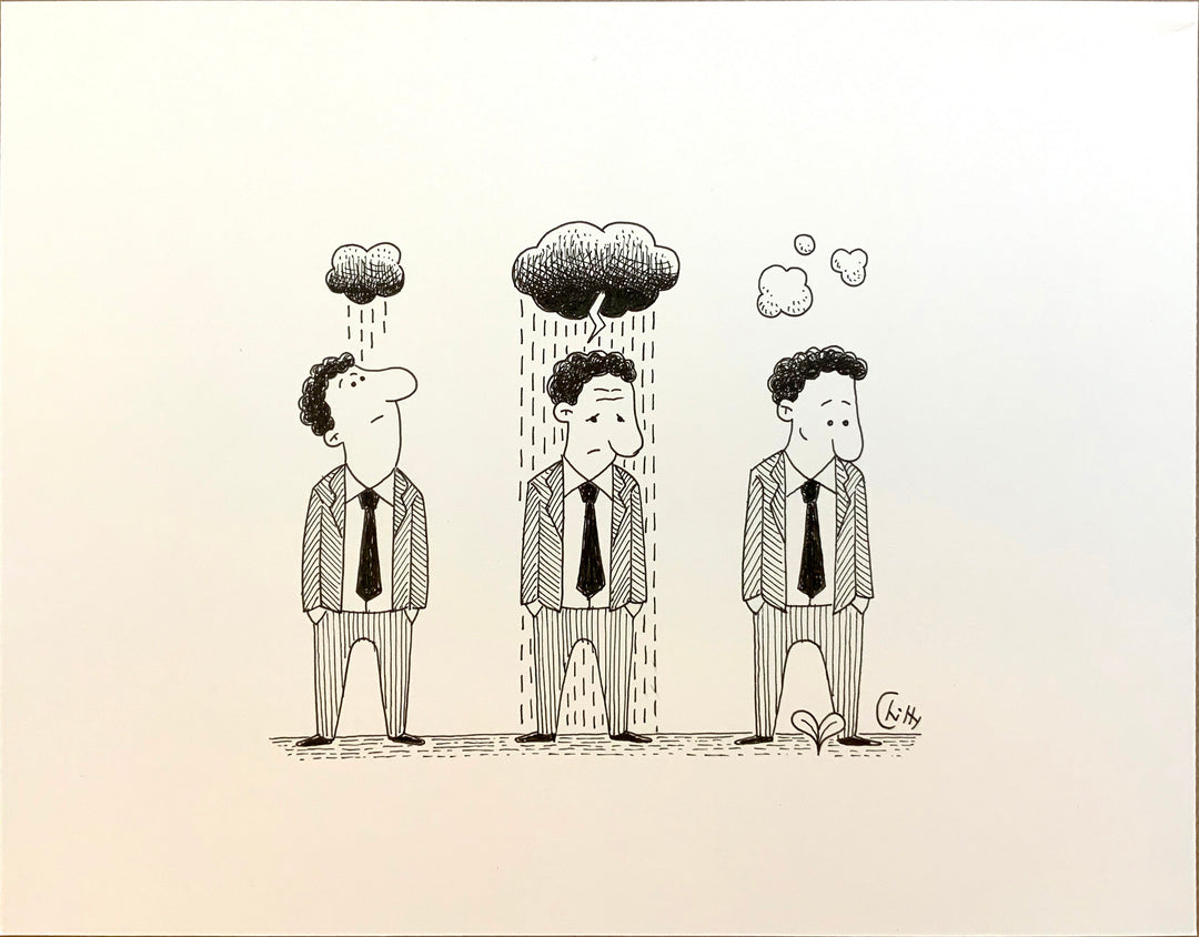 Green Shoots | Original And Unique New Yorker Magazine Cartoon Art ...