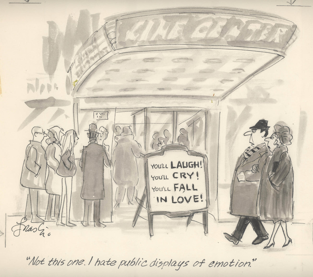 You'll Laugh! | Original And Unique New Yorker Magazine Cartoon Art ...