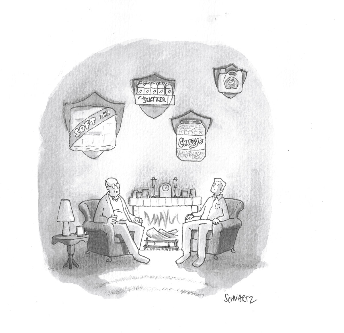 Bargain Hunter | Original And Unique New Yorker Magazine Cartoon Art ...