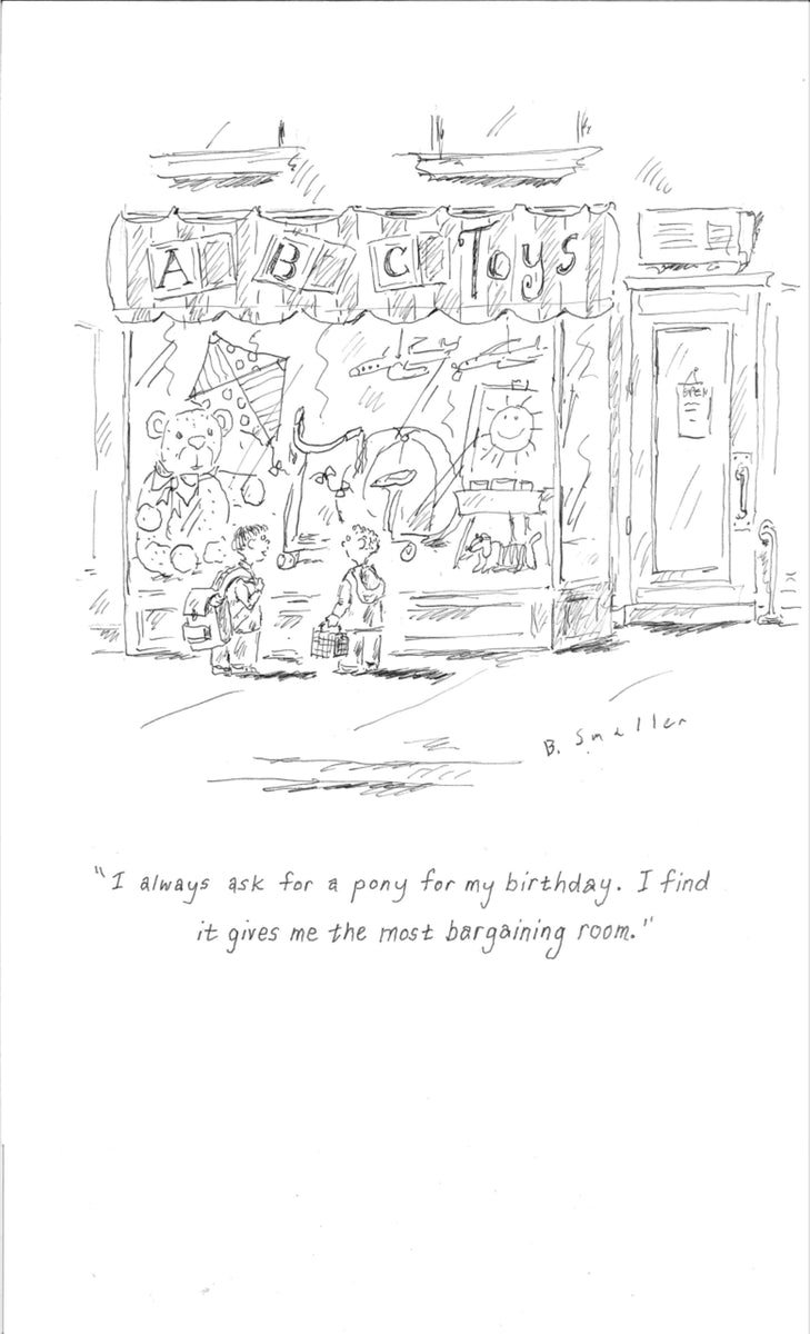 Bargaining Room | Original And Unique New Yorker Magazine Cartoon Art ...