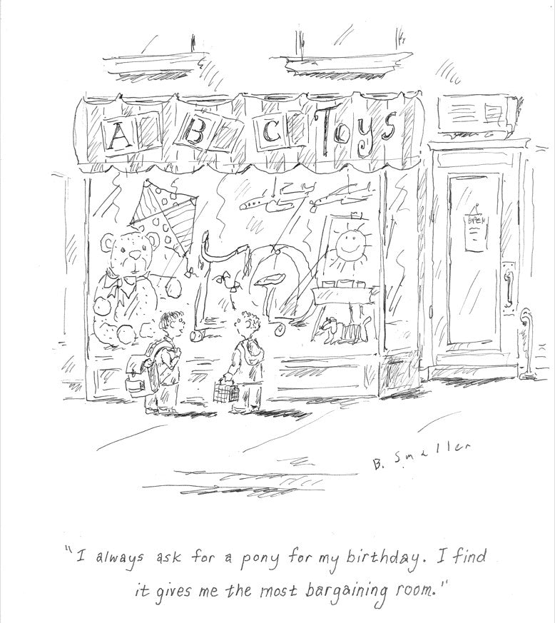 Bargaining Room | Original And Unique New Yorker Magazine Cartoon Art ...