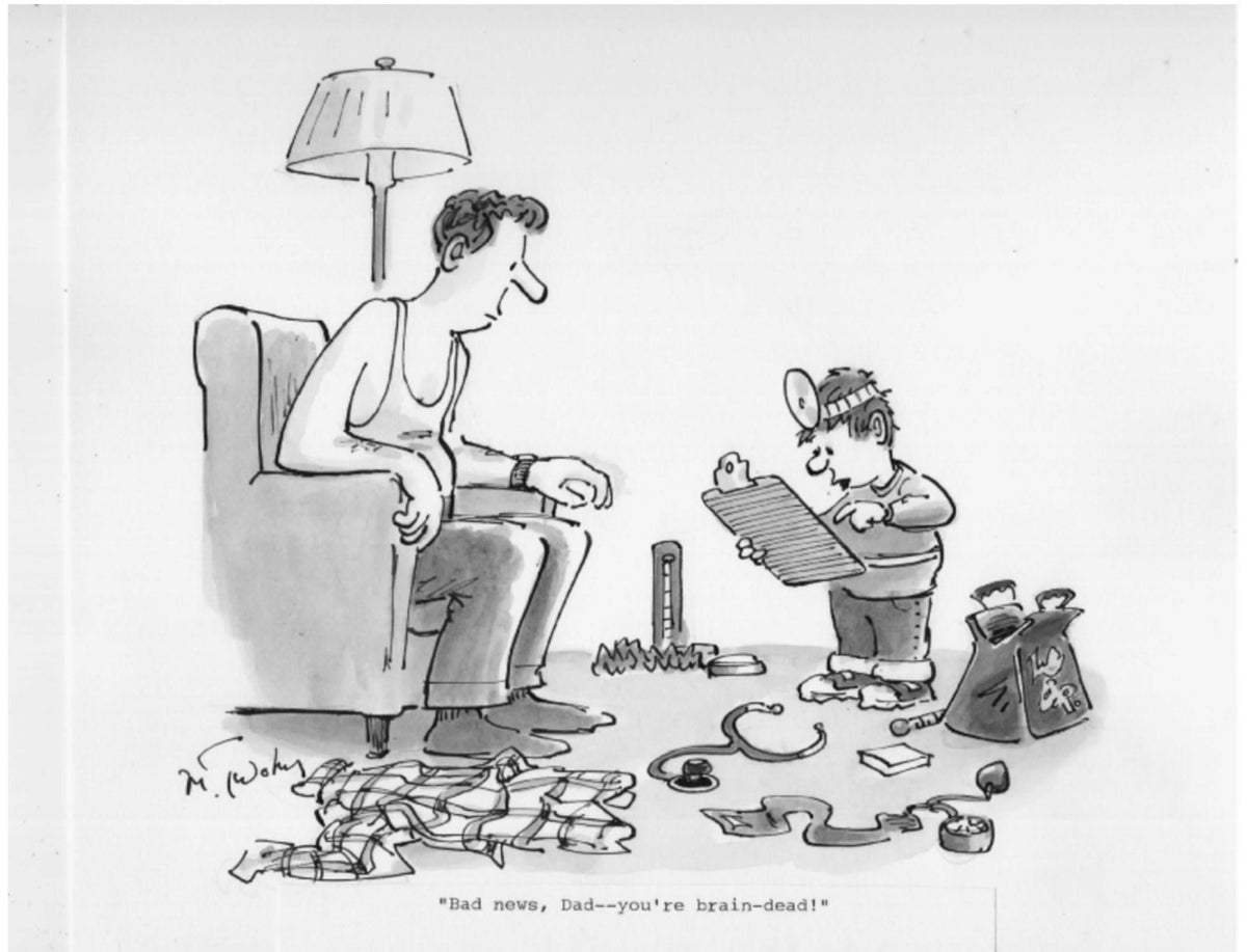 Brain Dead | Original And Unique New Yorker Magazine Cartoon Art ...