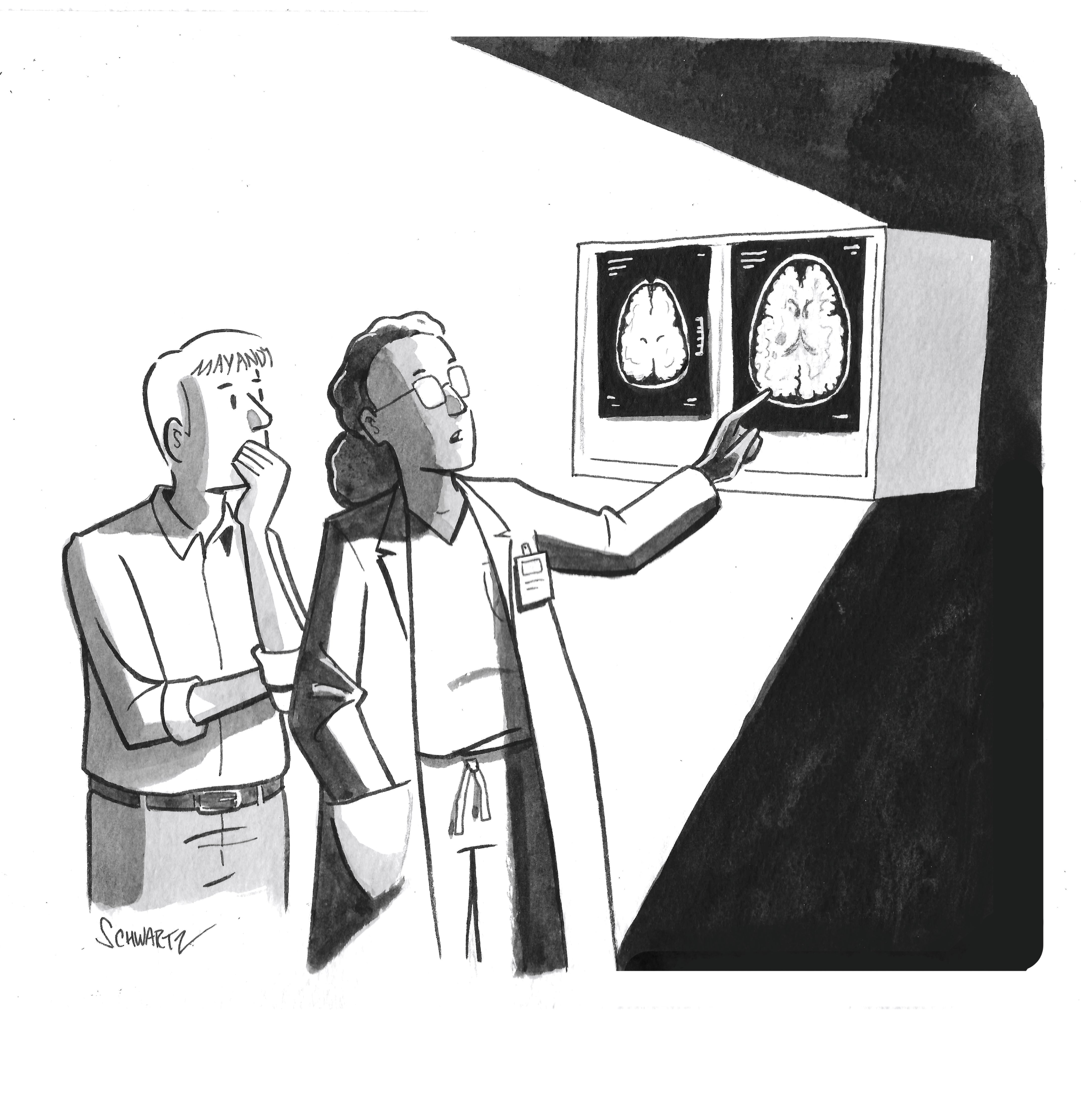 Brain Mom | Original And Unique New Yorker Magazine Cartoon Art ...