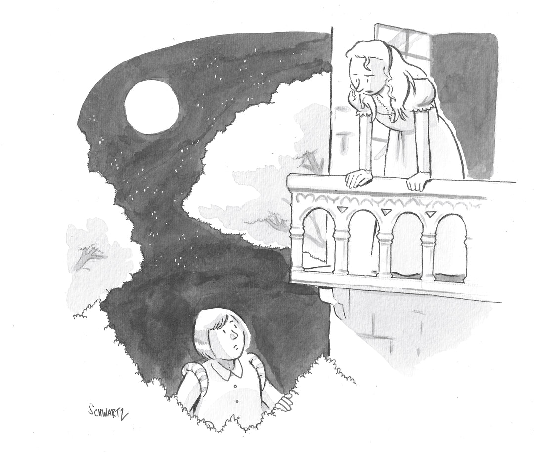 Creepy Romeo | Original And Unique New Yorker Magazine Cartoon Art ...