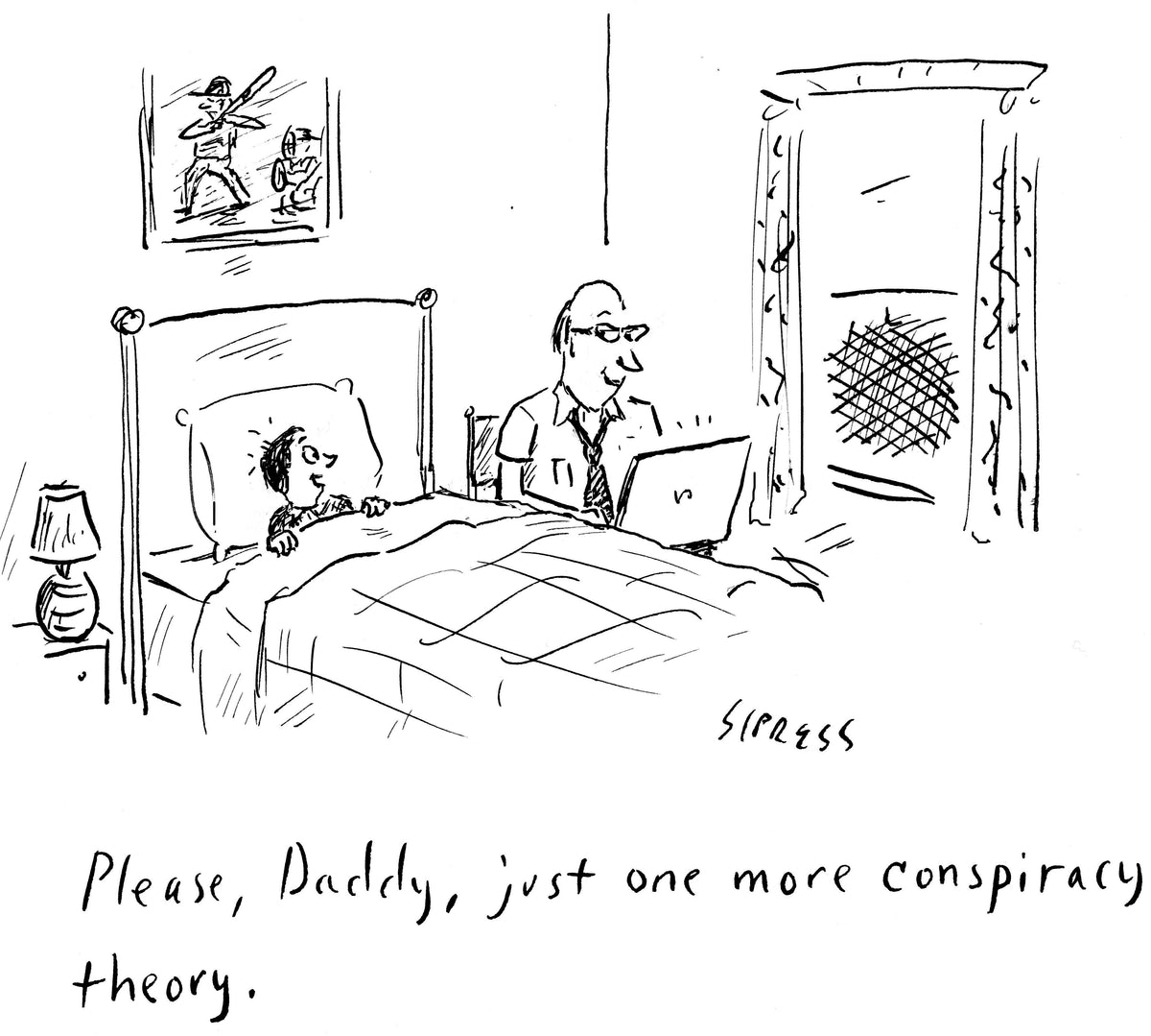 Conspiracy Theory | Original And Unique New Yorker Magazine Cartoon ...