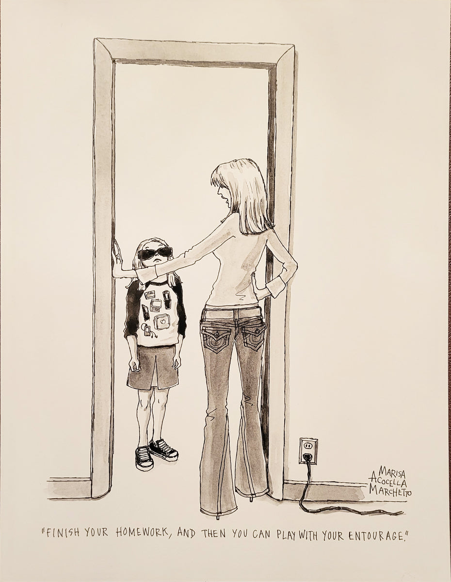 Play with your Entourage – Curated Cartoons