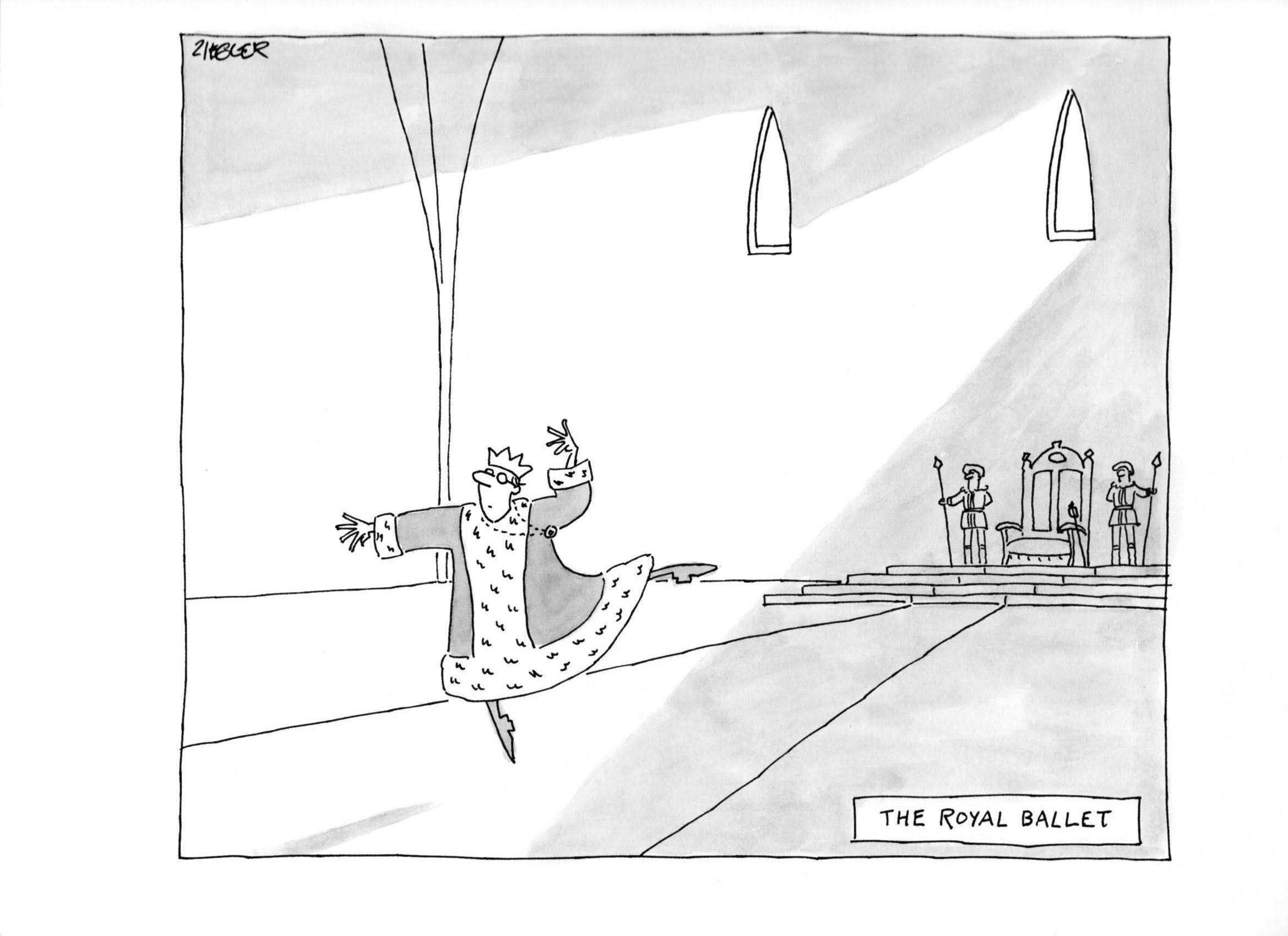 Royal Ballet | Original And Unique New Yorker Magazine Cartoon Art ...