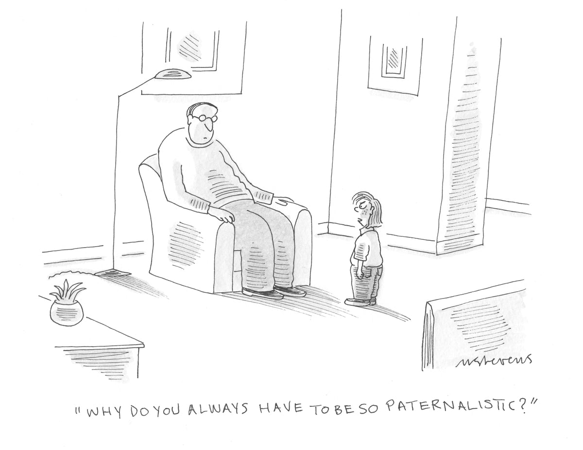 Paternalistic | Original And Unique New Yorker Magazine Cartoon Art ...