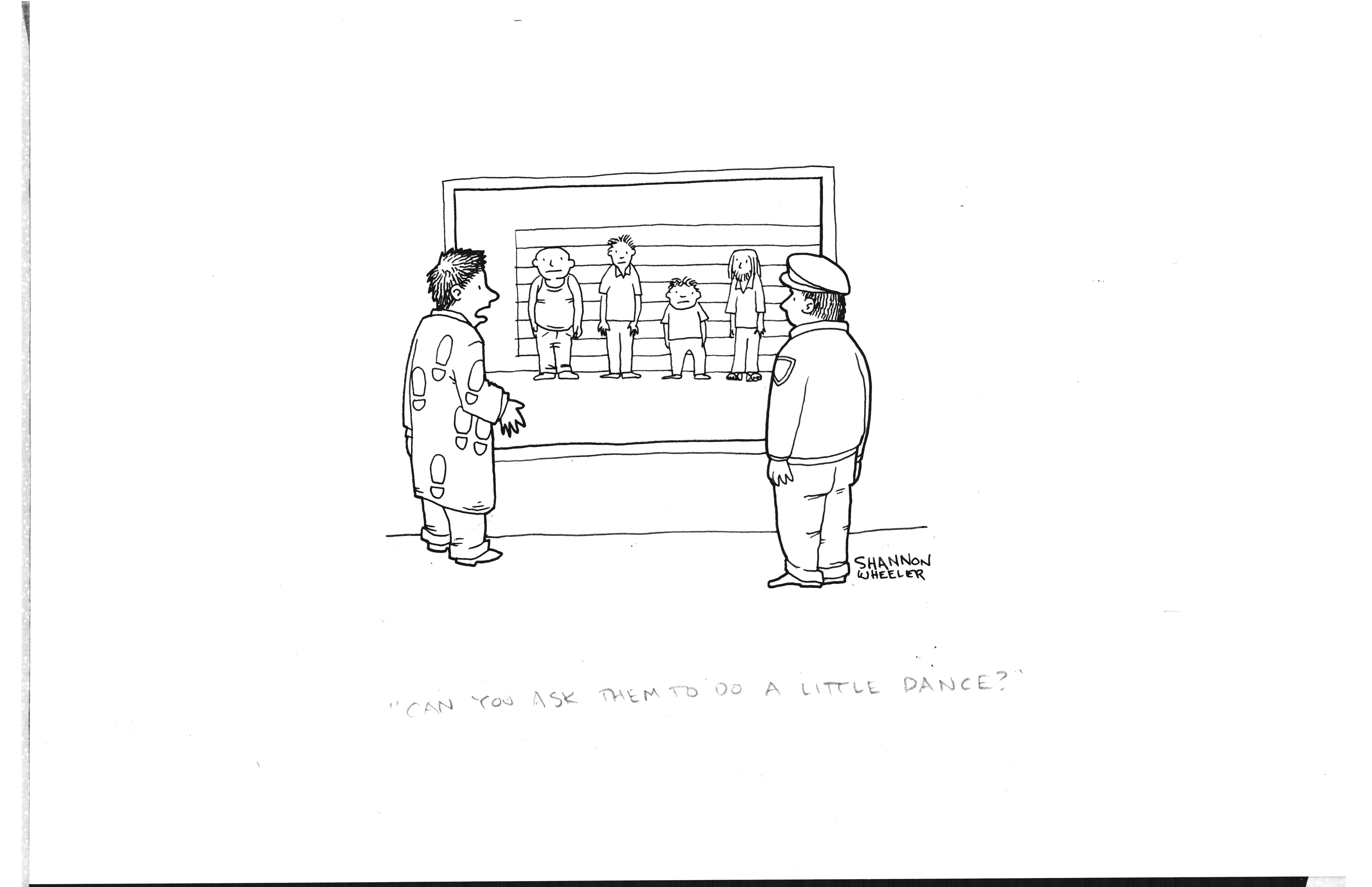 Little Dance | Original And Unique New Yorker Magazine Cartoon Art ...
