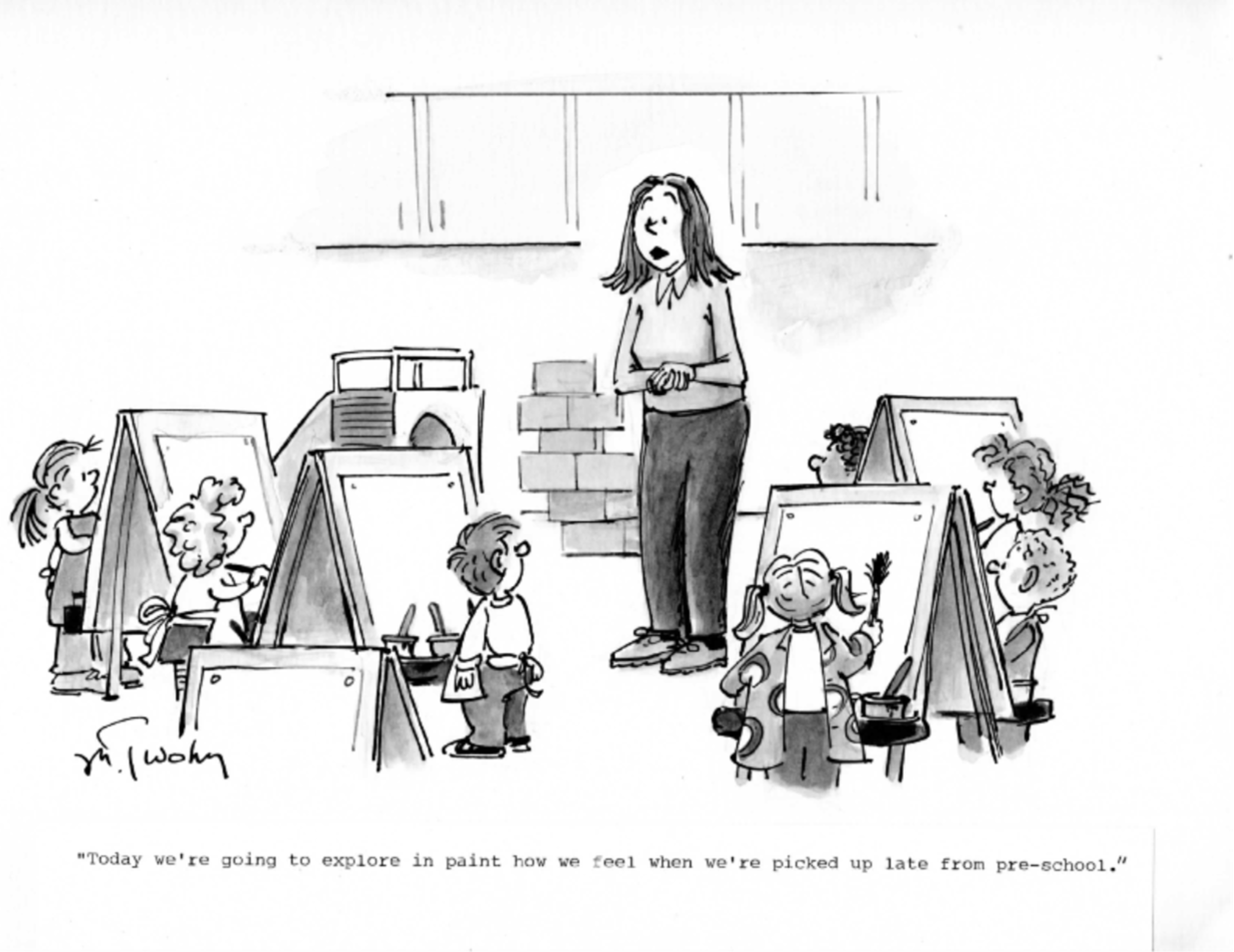 Preschool Exploring Cartoon