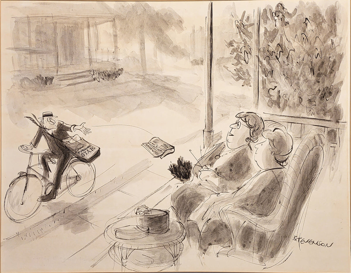 Sunset Years | Original And Unique New Yorker Magazine Cartoon Art ...