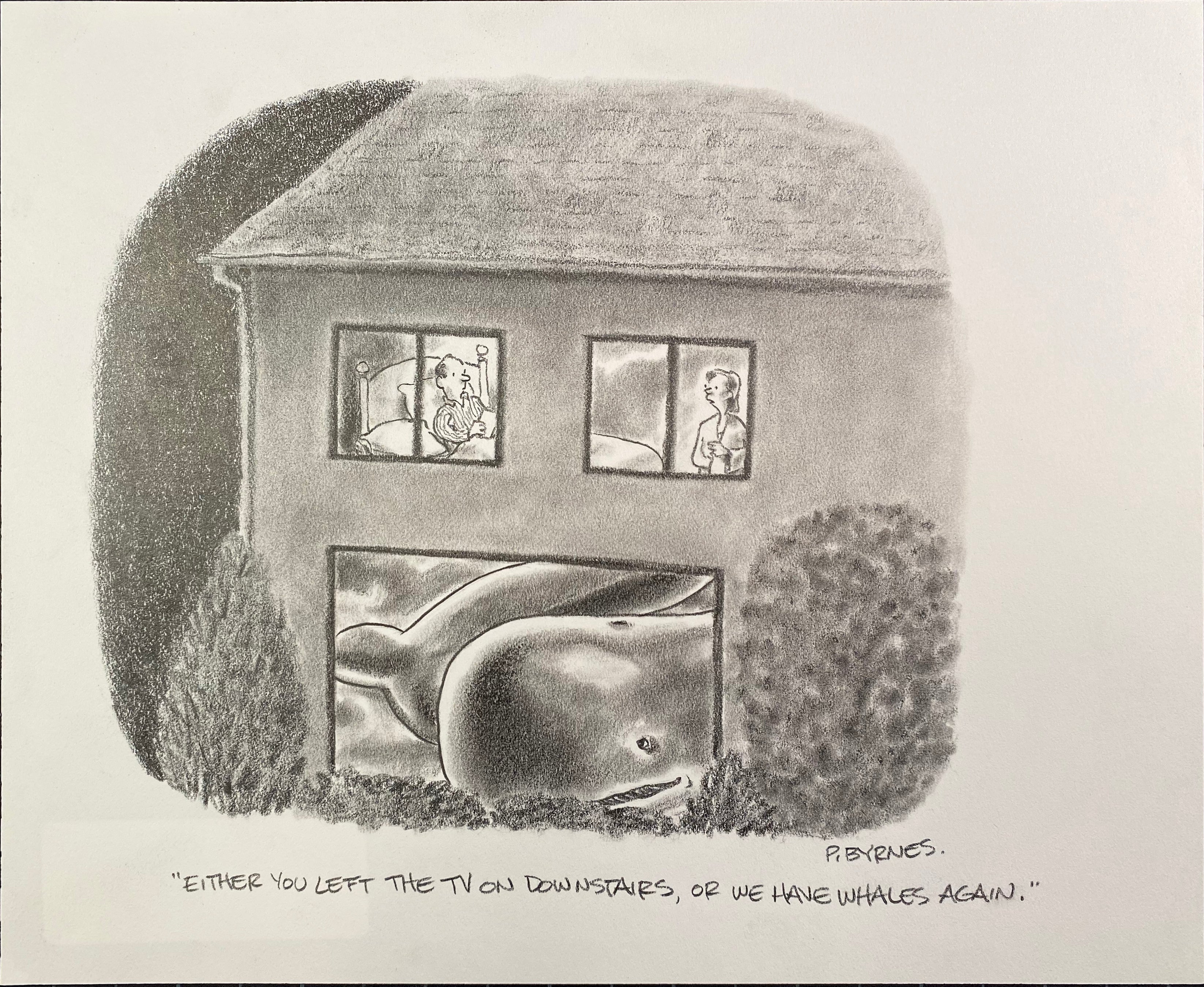 Whales Again | Original And Unique New Yorker Magazine Cartoon Art ...